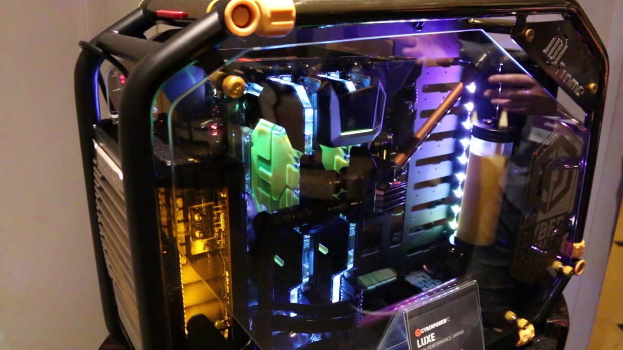 Checking out CyberPower's LUXE high-end PC line