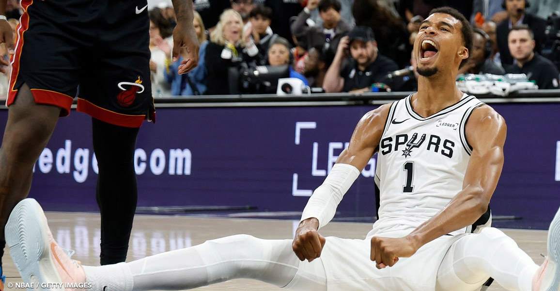 CQFR : Victor Wembanyama et les Spurs s’offrent les Celtics, le show ...