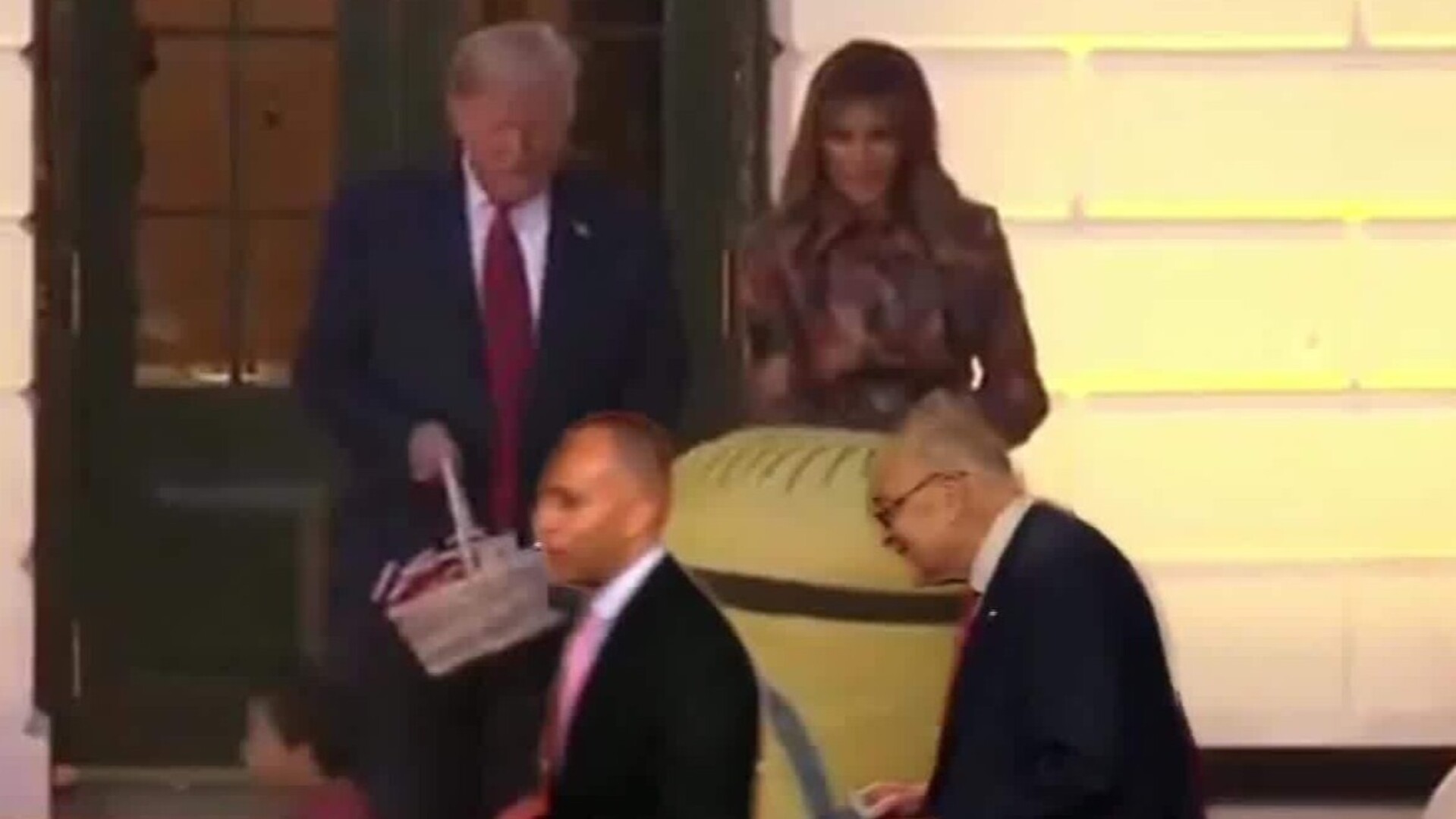 White House mocks Chuck Schumer and Hakeem Jeffries with Halloween meme