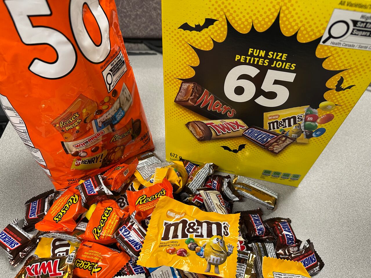 Are you being tricked by your treats? Some Halloween candy multipacks ...