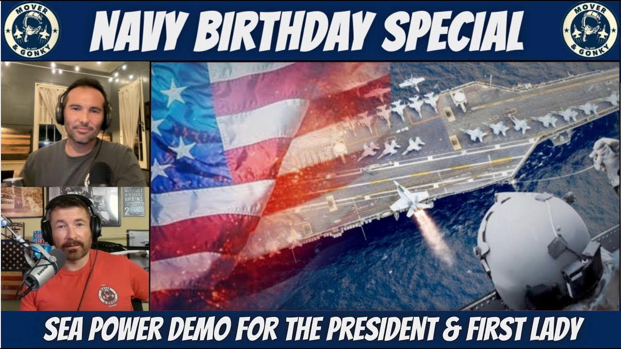 President Trump Attends Navy’s 250th Birthday – Sea Power Demo Aboard ...