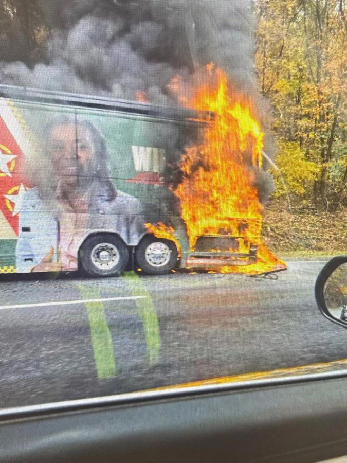 Virginia gov hopeful Winsome Earle-Sears’ campaign bus caught on fire ...