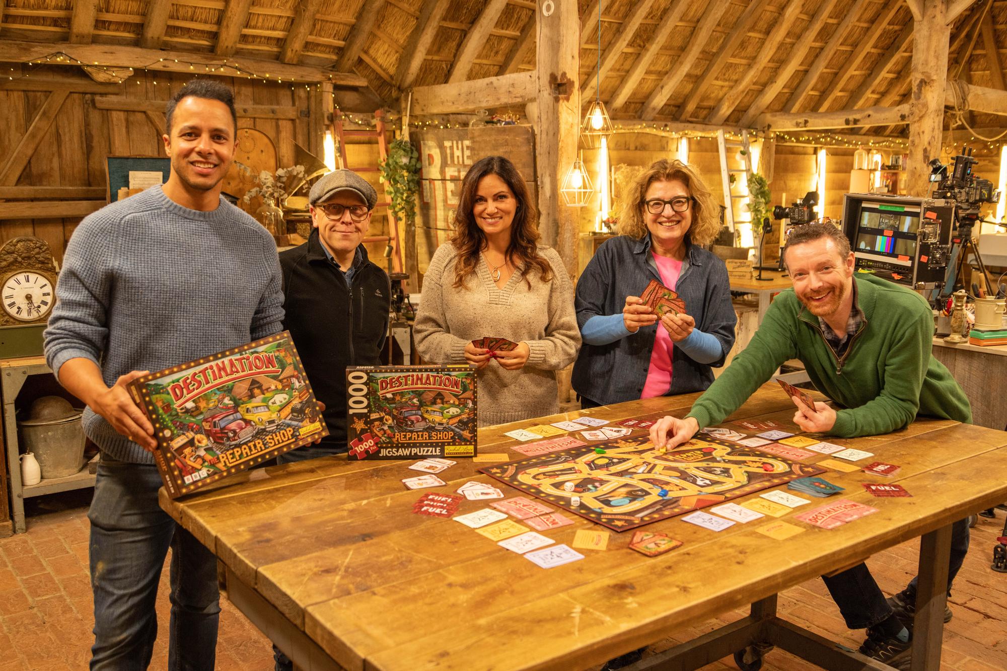 Board game and puzzle based on BBC's The Repair Shop with its home near ...