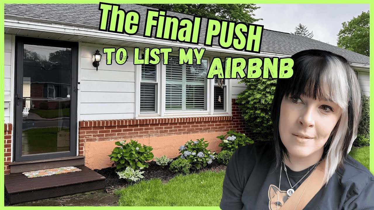 Final push to list my Airbnb in Carlisle PA
