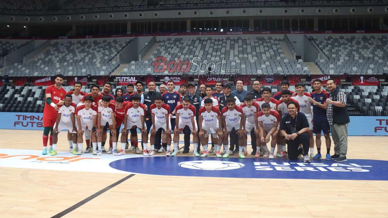 Pantau Latihan Timnas Futsal Indonesia, CdM Bayu Priawan Optimistis ...