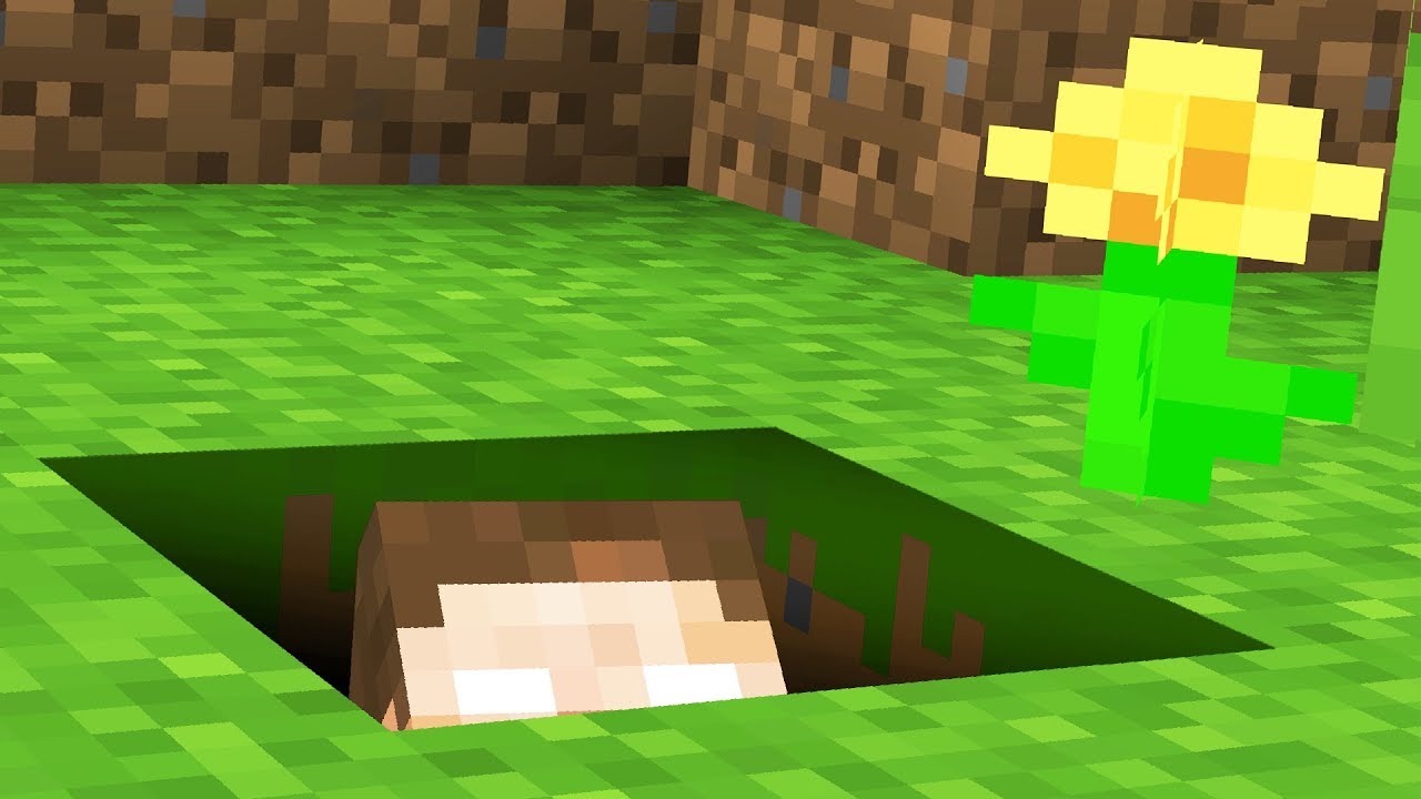 I found Herobrine secret base in Minecraft