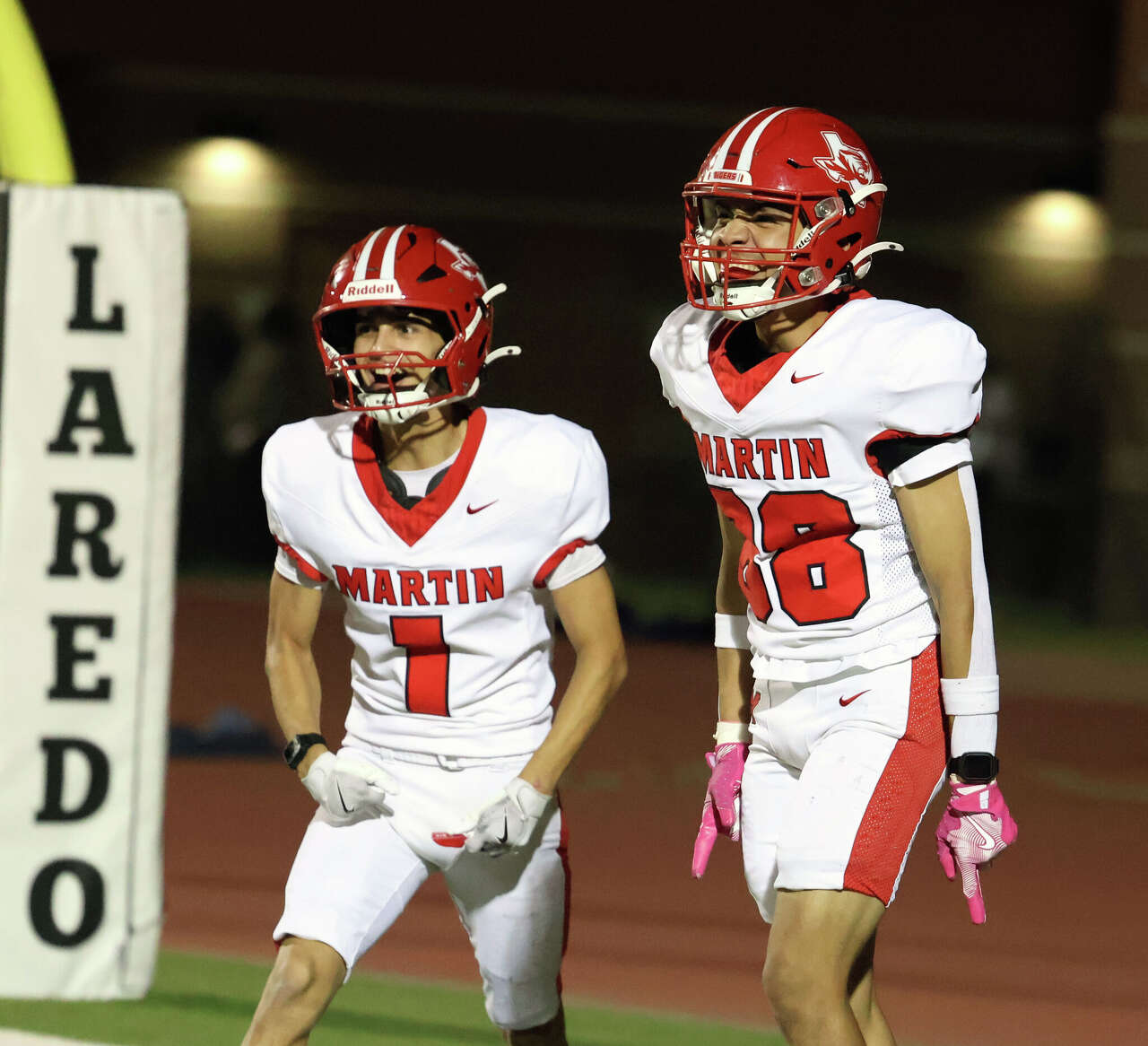 Ojeda's three rushing TDs, Labra's pick-six highlights Martin's win