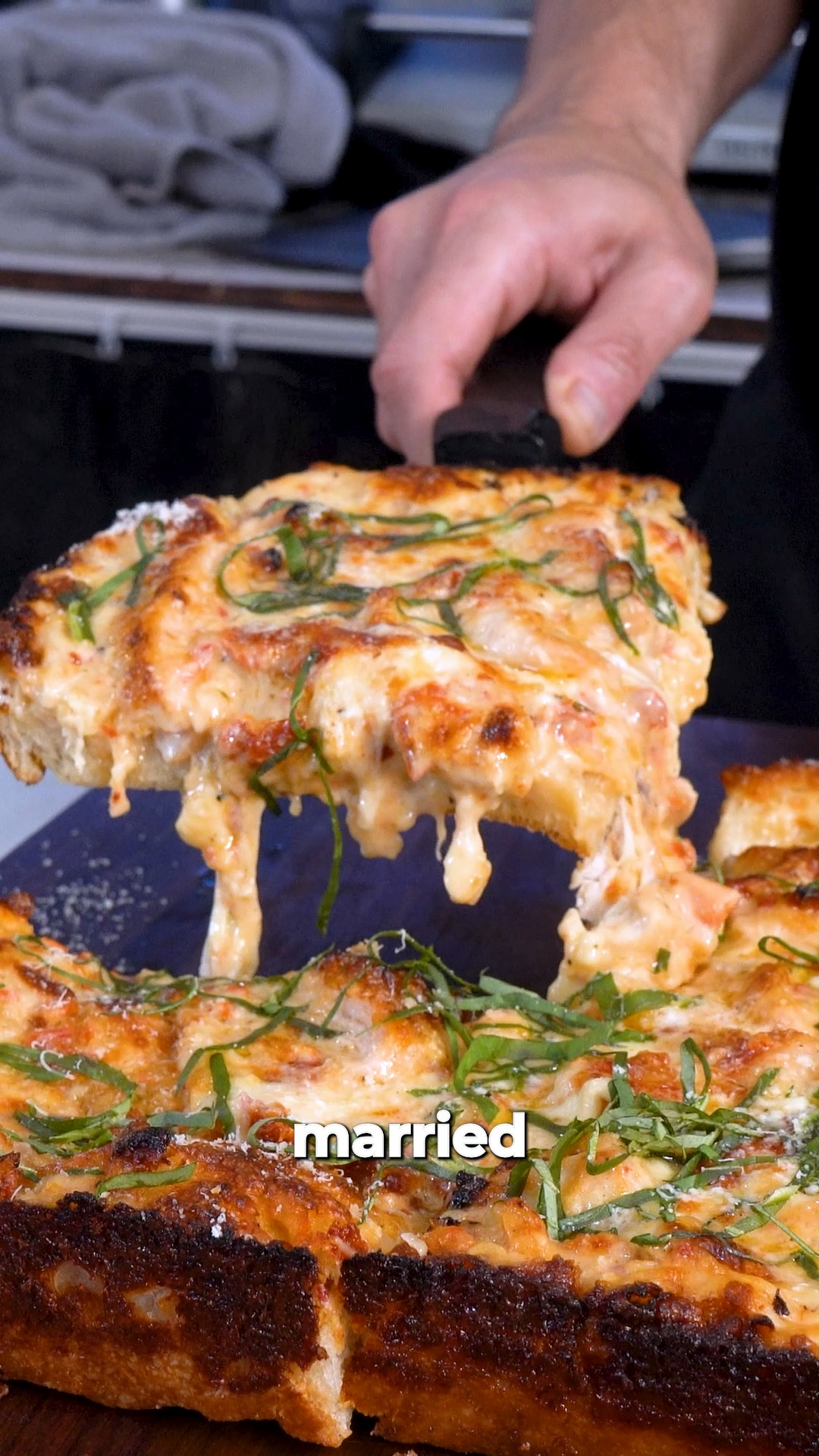 Marry Me Chicken Pizza