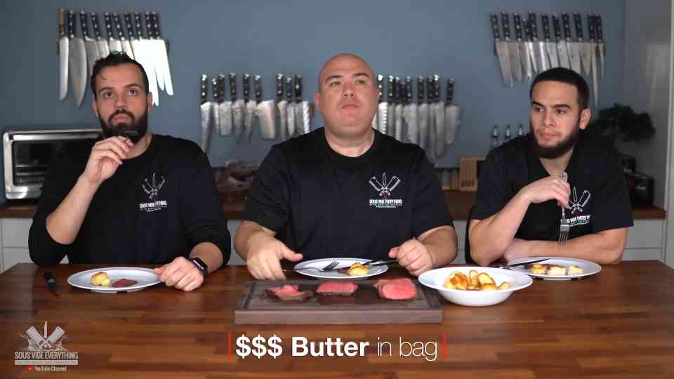 We tried the most expensive butter on steaks