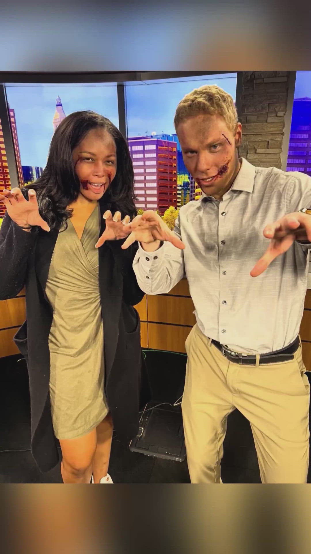 FOX61 Morning Team gets Halloween transformation!