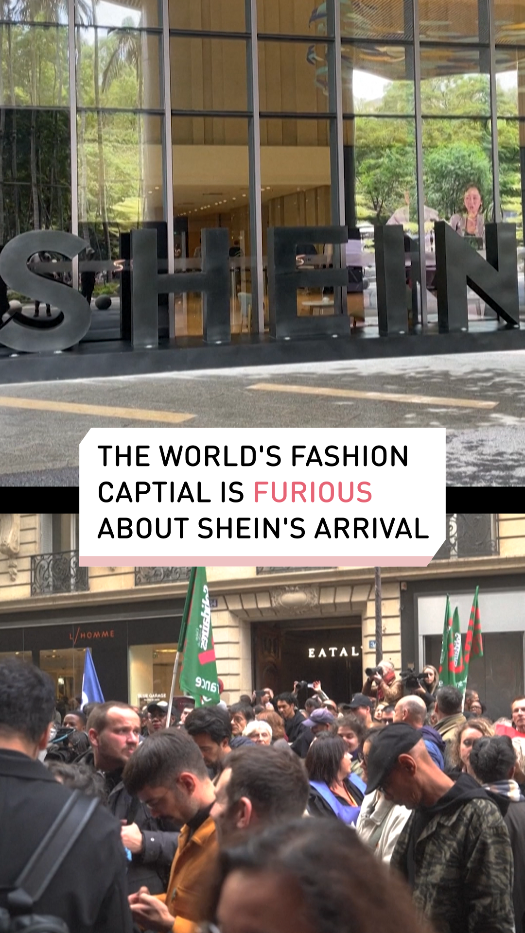 The world's fashion capital is furious about Shein's Arrival