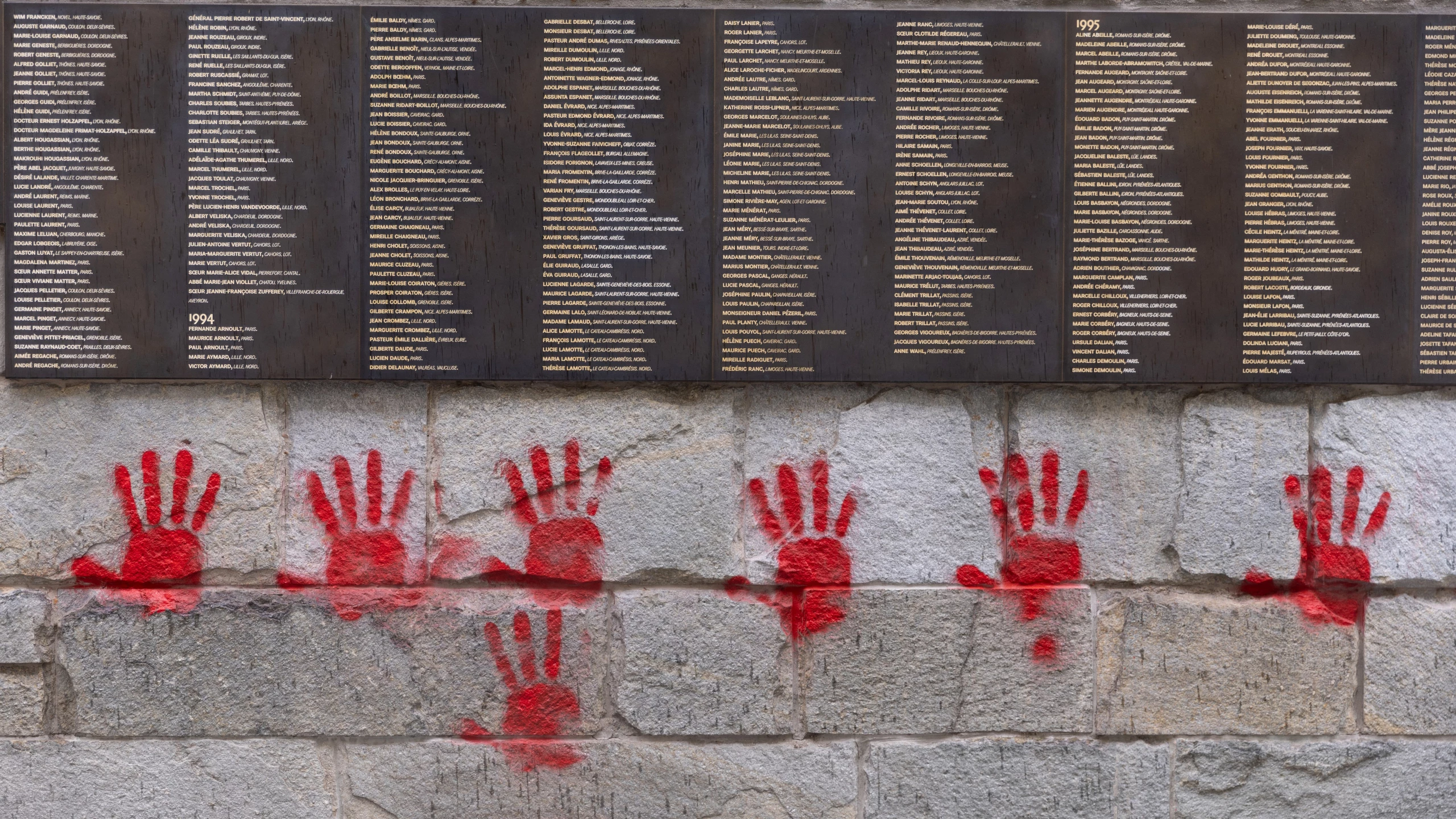 Mains rouges sur le Mémorial de la Shoah : jusqu’à quatre ans de prison ...