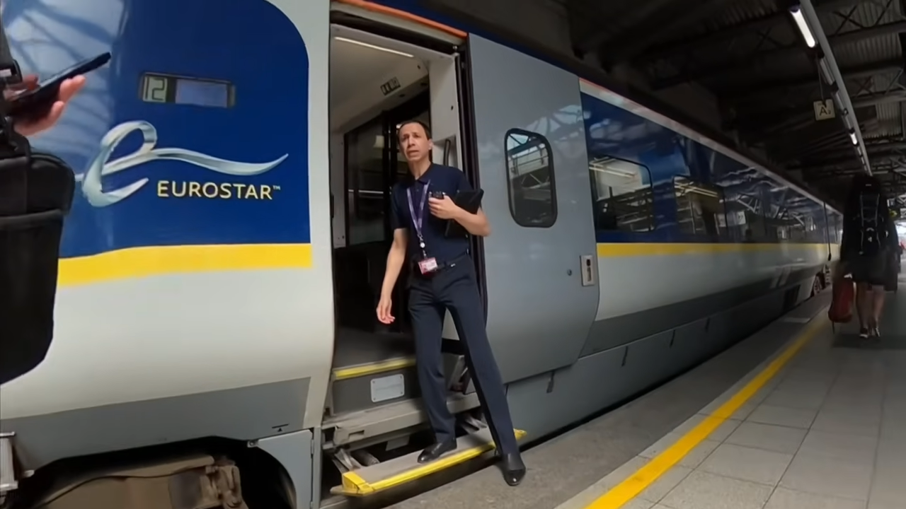 Riding Eurostar plus at full speed: Brussels to London