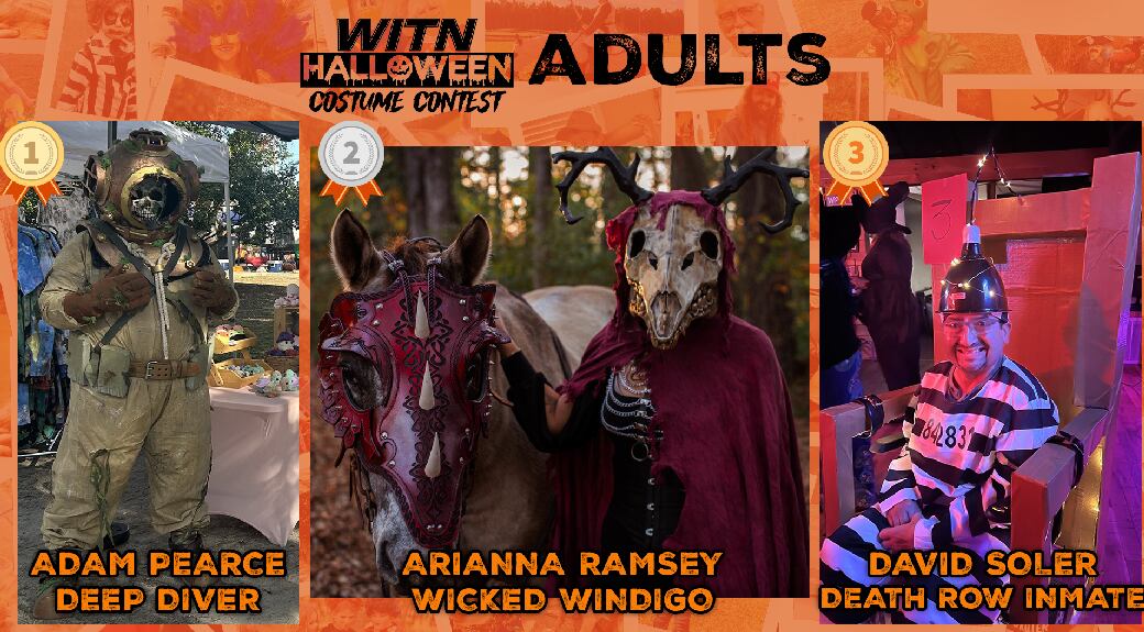 Halloween Costume Contest 2025 winners