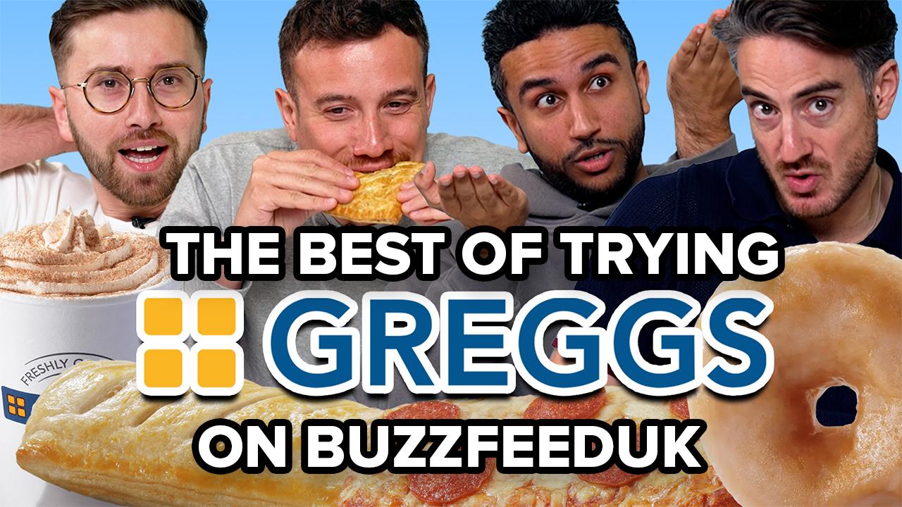 The Best Of Trying Greggs On BuzzFeed UK Compilation