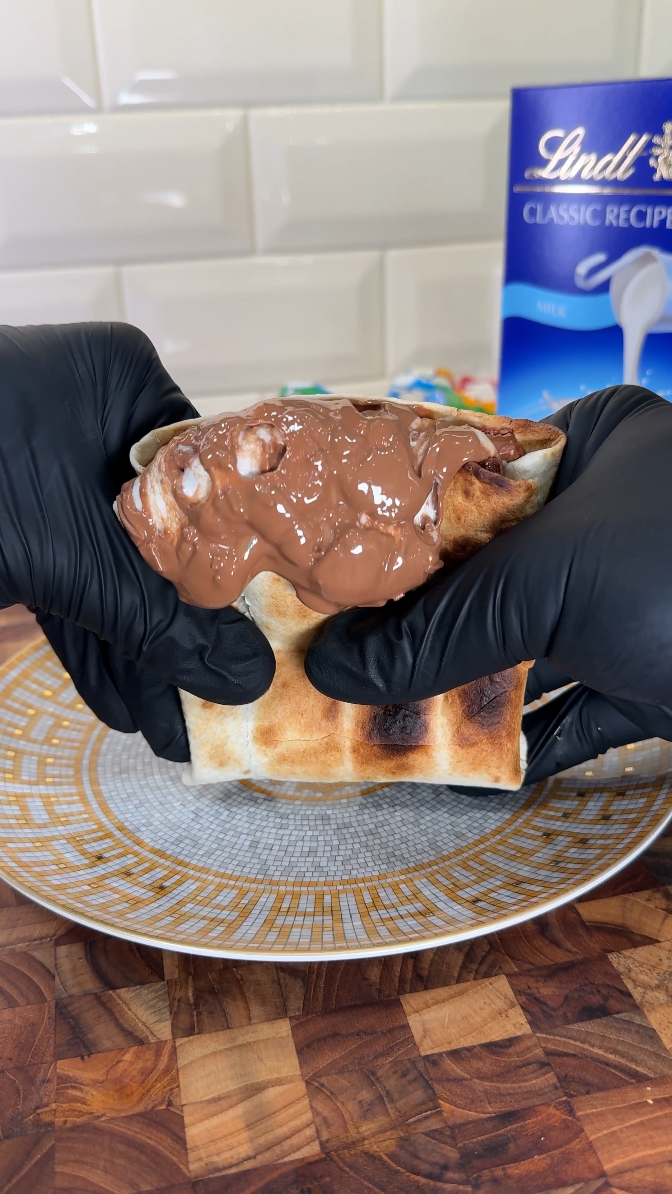 S’mores toaster wrap