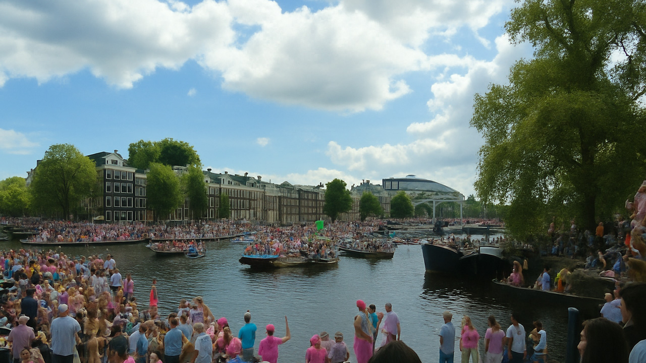 Amsterdam Pride Canal Parade – Celebration of Diversity Netherlands