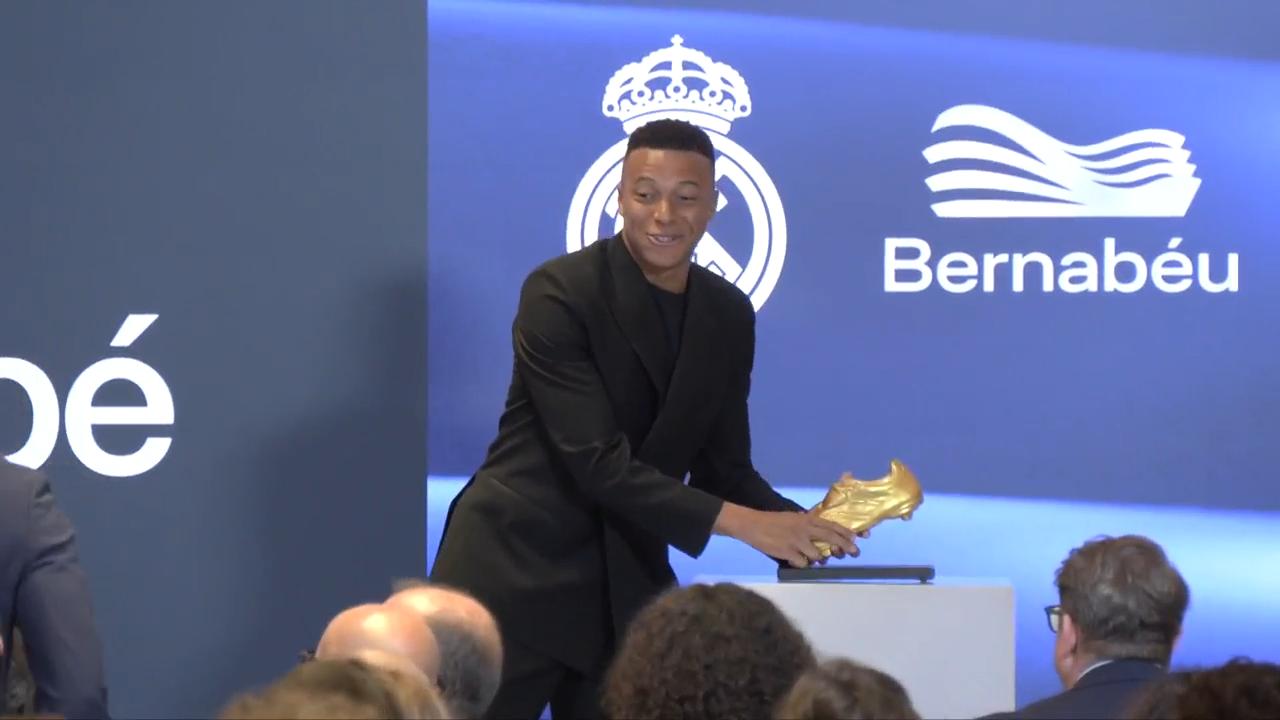 'Today is a great day' Mbappe on winning Golden Boot award
