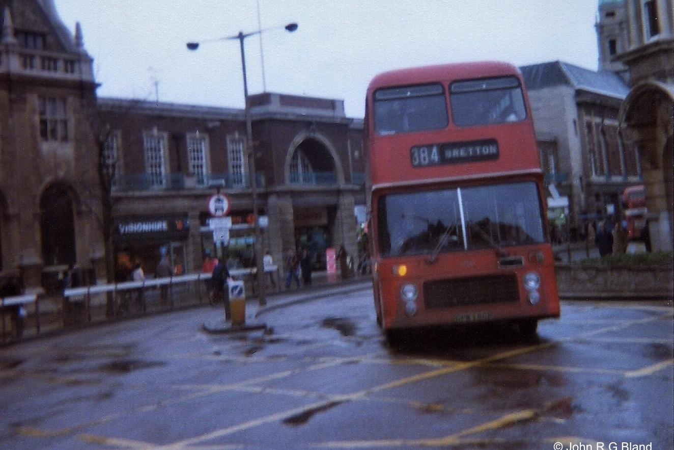 Peterborough on the buses: Life before the Queensgate bus station opened