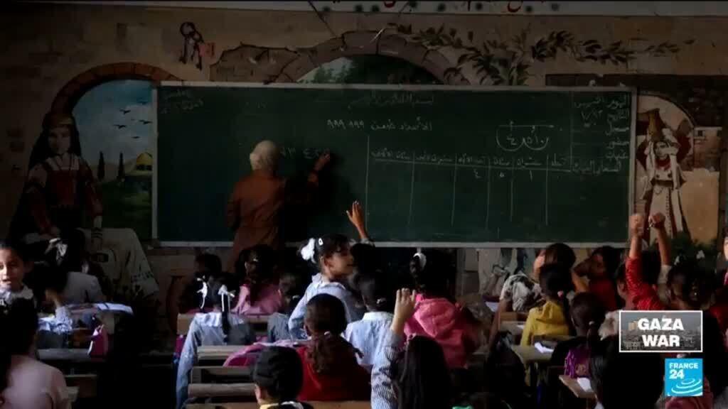 Gaza schools and universities gradually reopen after three weeks of ...