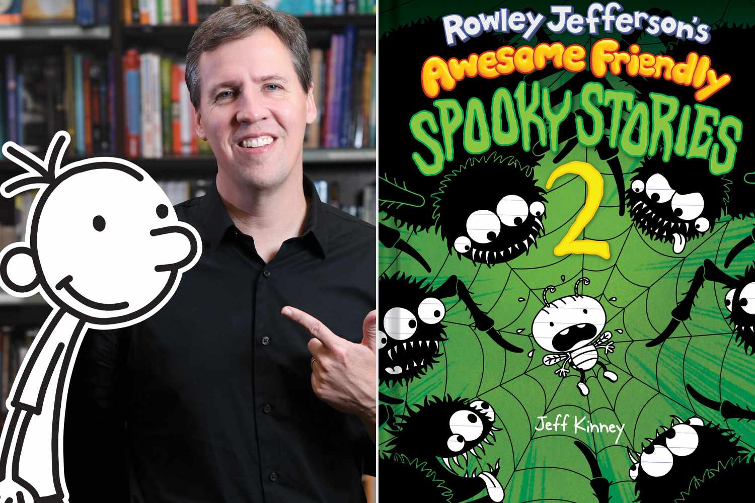 Rowley Jefferson Returns in Jeff Kinney's New“ Awesome Friendly Spooky ...