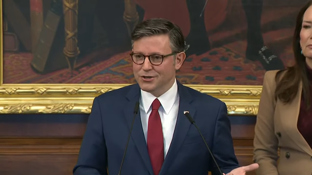 'He Is Angry': Mike Johnson Covers For His Master, Loads Up Excuses ...