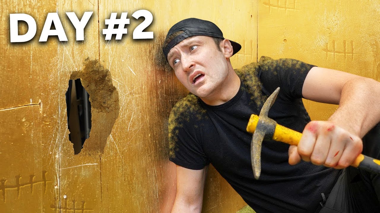 Trapped inside 100 layers of gold