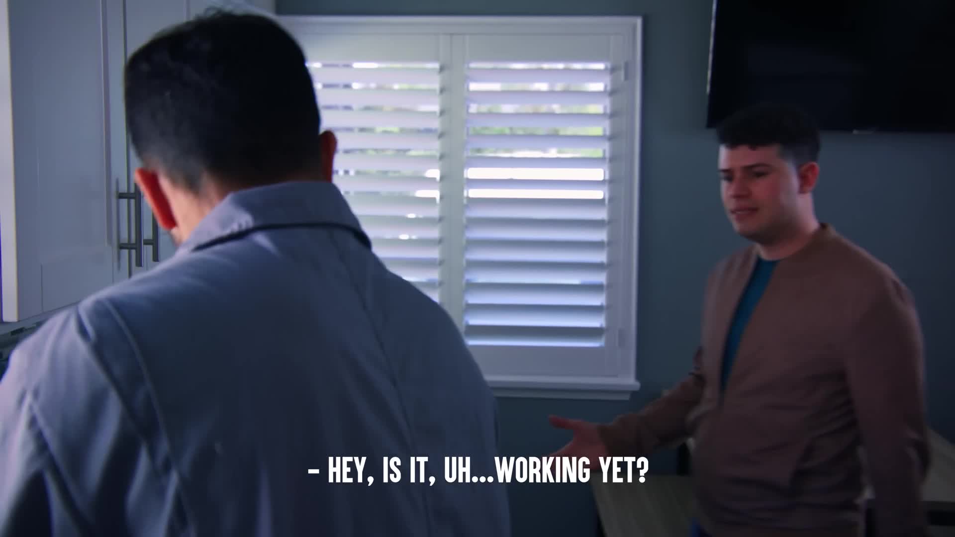 Handyman tries to scam her!