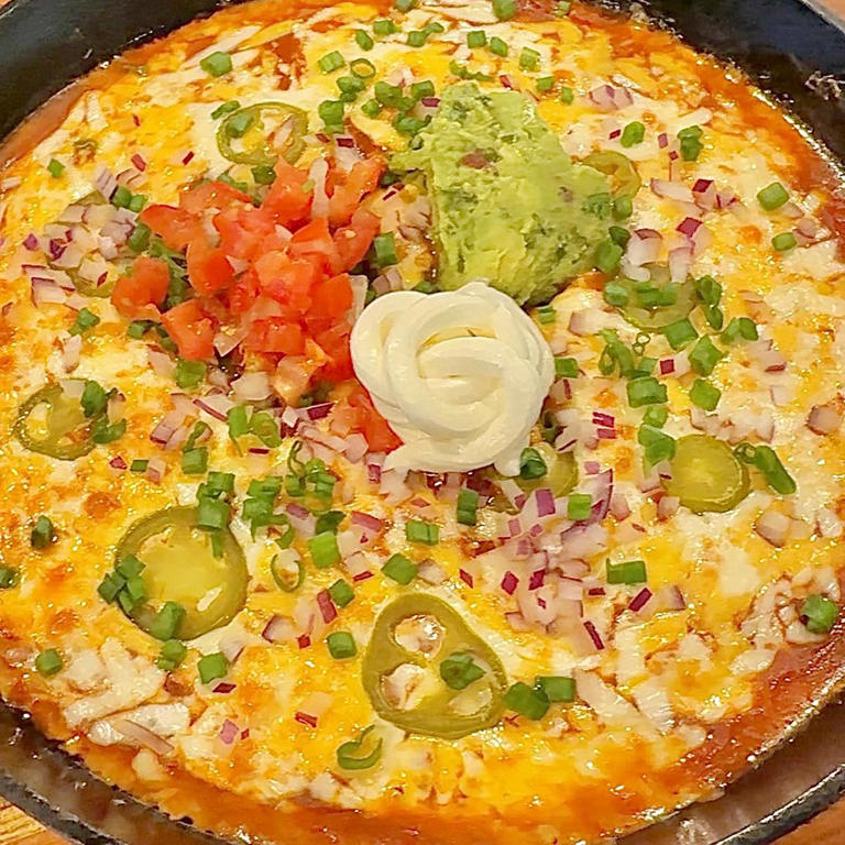 Tyler Smith’s Cheesy Beef Enchilada Dip