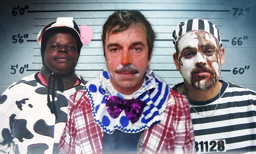 The most bizarre Halloween mugshots released by police