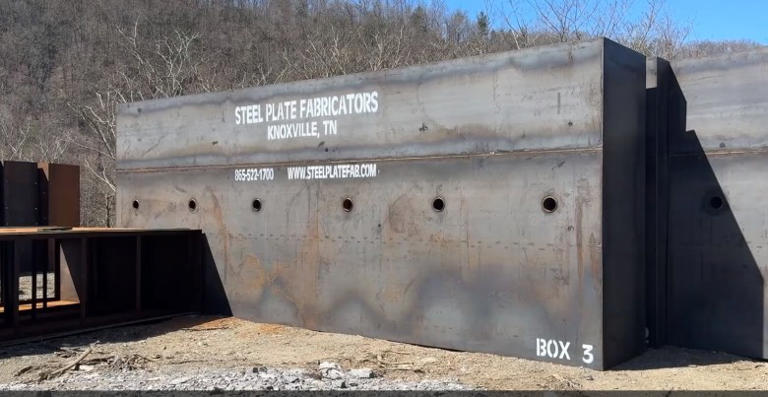 Answer Man: What are huge steel boxes on I-40 near NC-TN line for ...