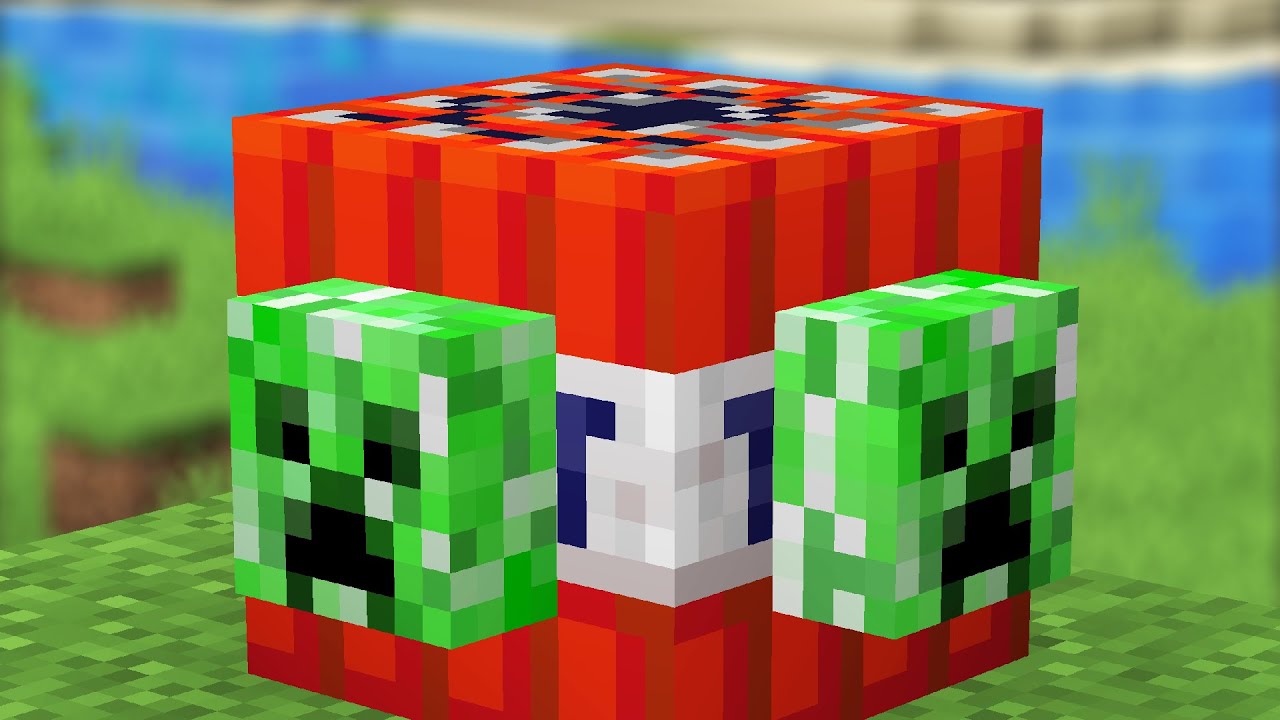 We made mob TNT in Minecraft 1.14 update