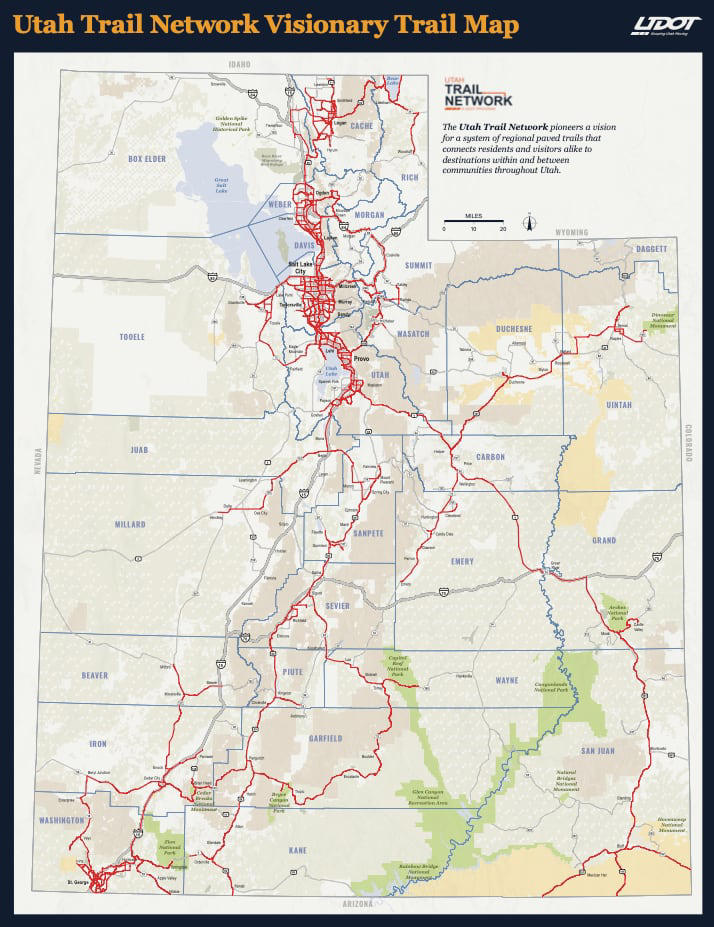 UDOT unveils plans to expand southern Utah’s already-sprawling bike ...
