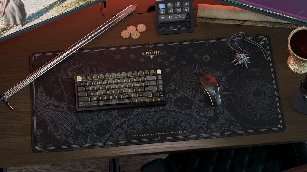 The Witcher 3 Turns 10: Corsair Releases Themed Keyboard, Mouse, and ...