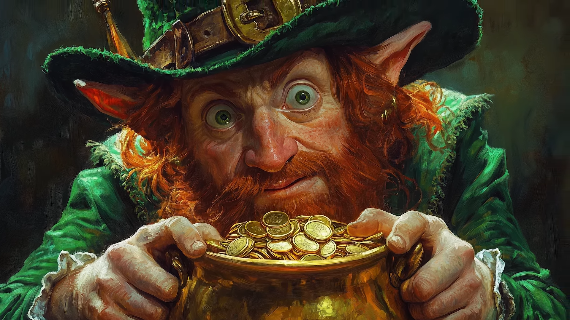 Why do leprechauns hide gold