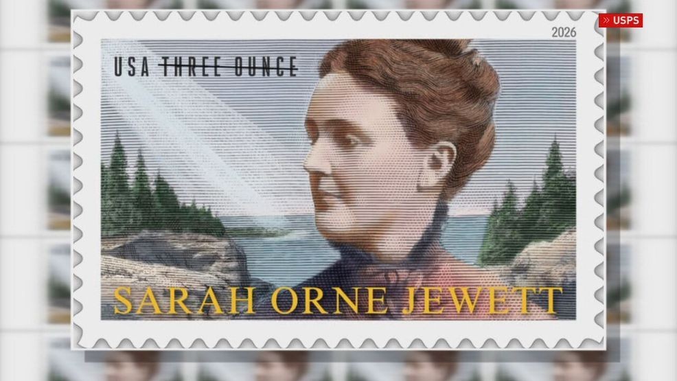 USPS honors Maine writer Sarah Orne Jewett with commemorative stamp