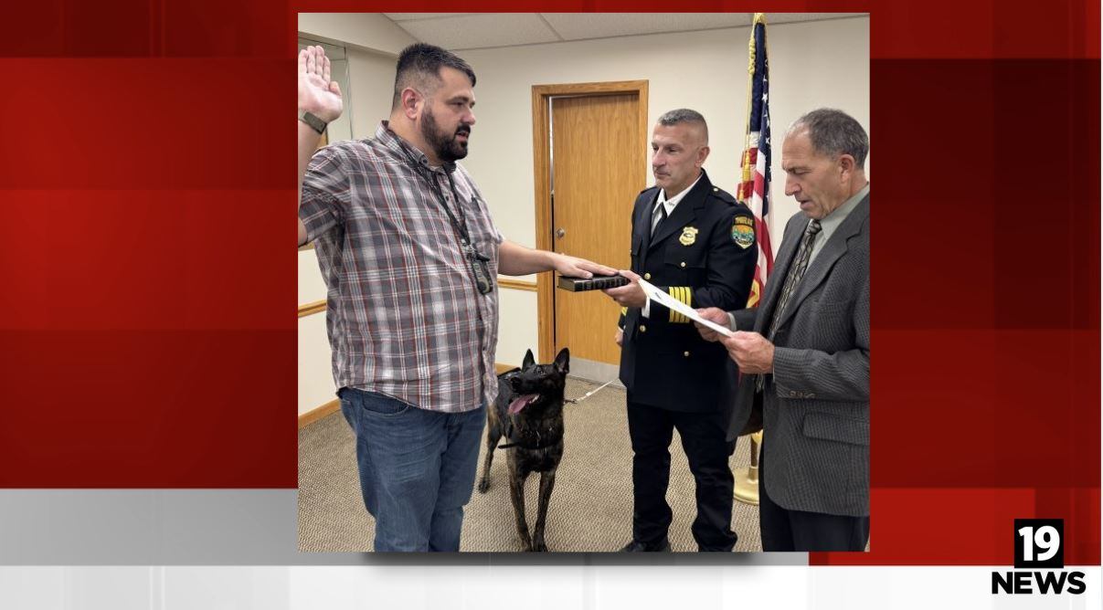Timerberlake police welcome first ever K9