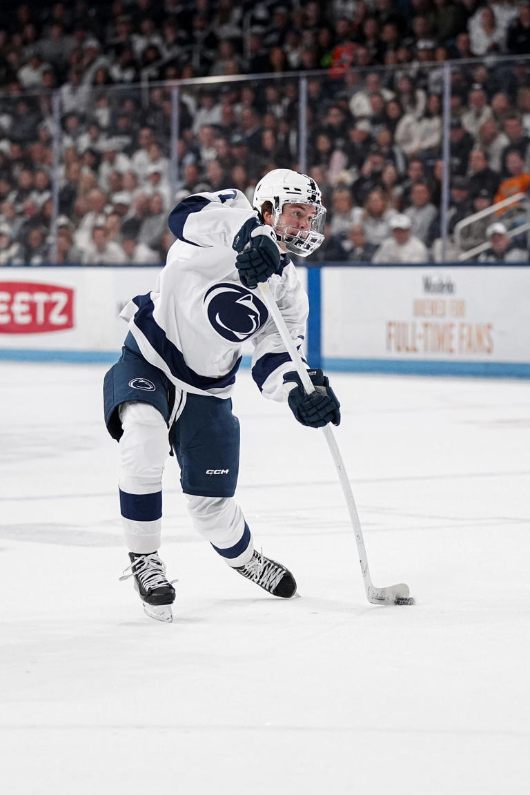 Columbus Blue Jackets' Jackson Smith an 'absolute thoroughbred' at Penn ...
