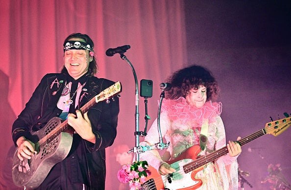 Couple at heart of iconic rock band separate