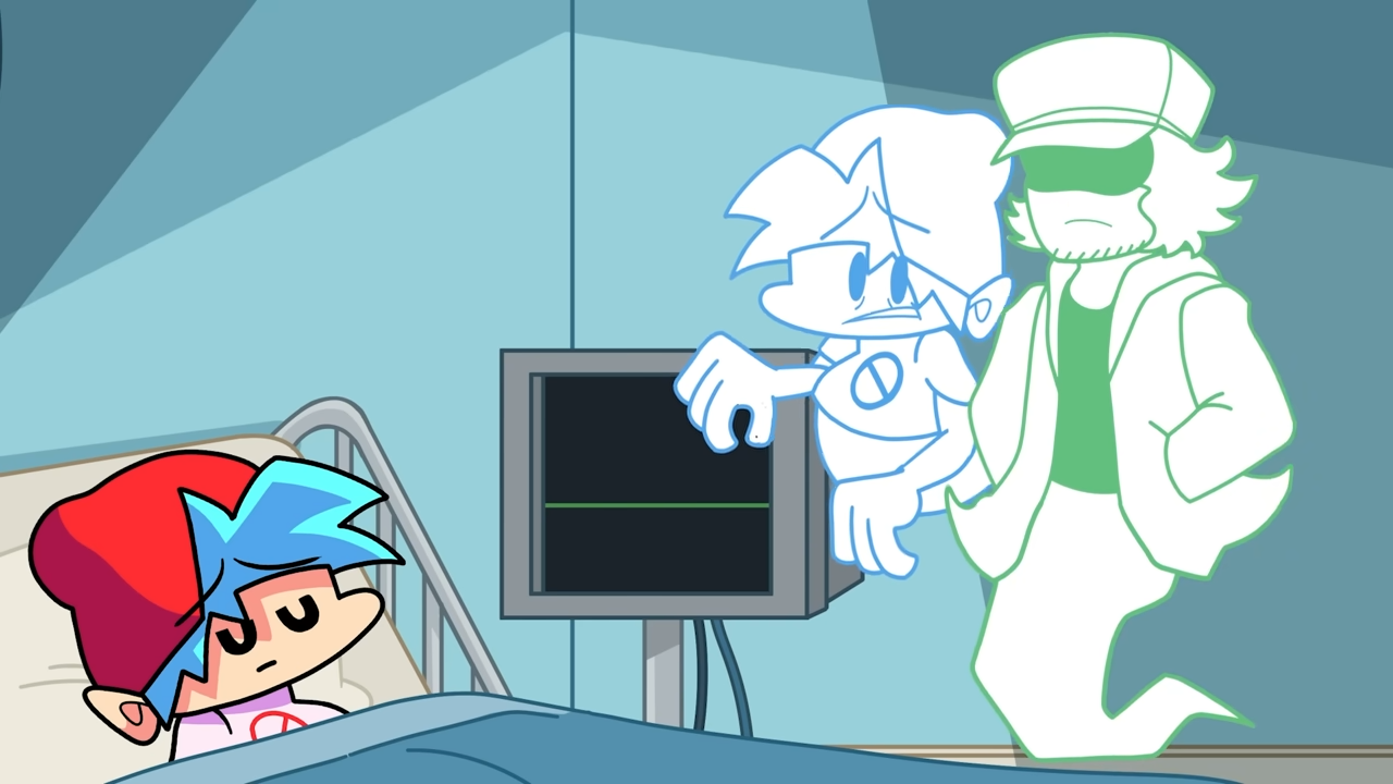 The shocking moment boyfriend becomes a ghost in FNF logic