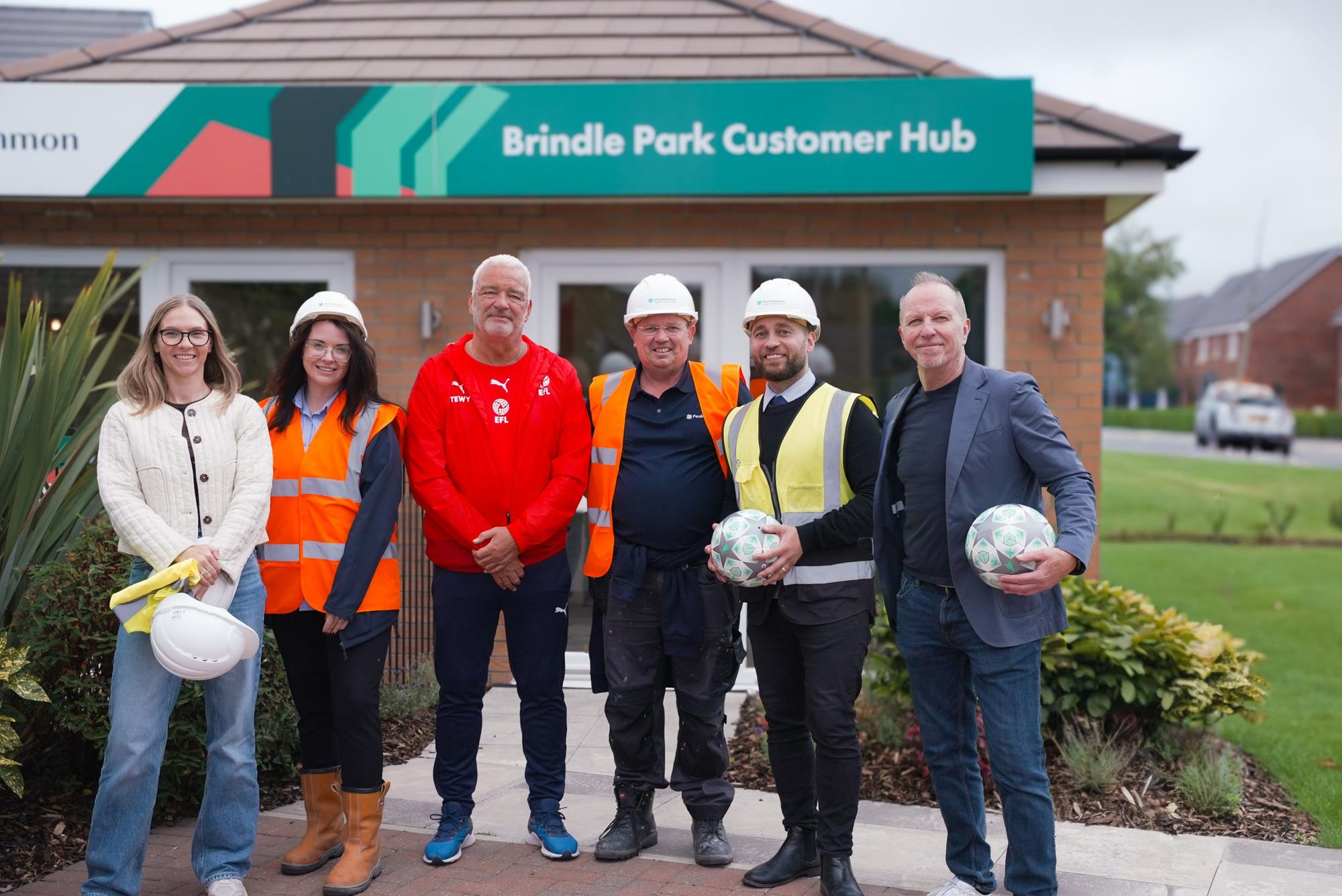 Persimmon Homes welcomes Mindflow charity to Lancashire development