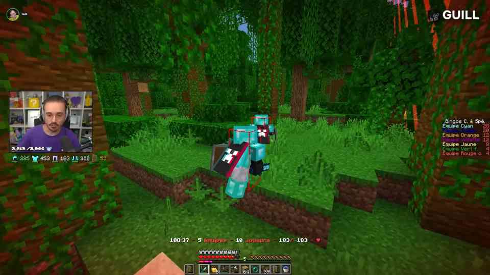 Le meilleur concept Minecraft de 2025 UHC bingo avec Aypierre et Jimmy