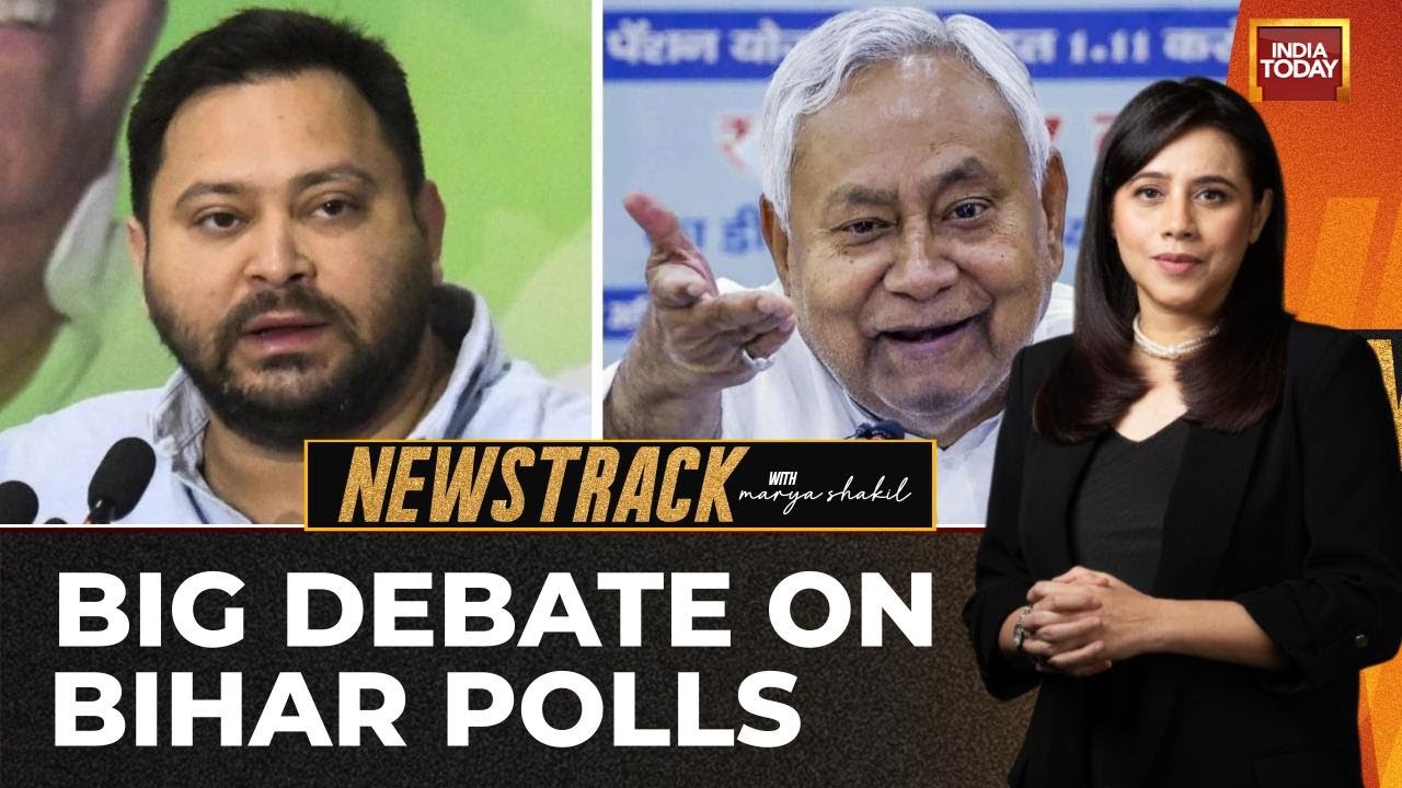 Newstrack Debate: PM Modi, Shah Silent on Nitish Kumar as CM Face, NDA ...