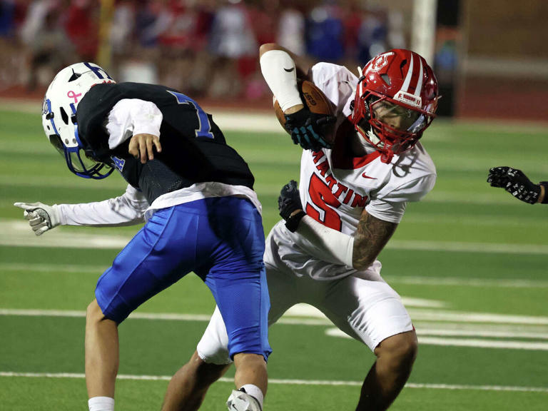 Ojeda's three rushing TDs, Labra's pick-six highlights Martin's win