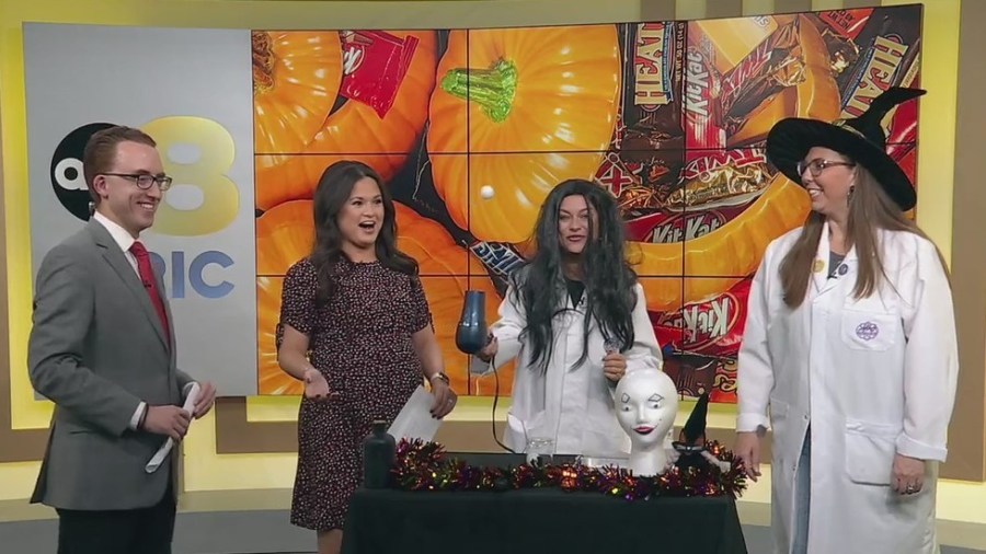 Mad Science of Central Virginia brings spooky experiments to 8News studio