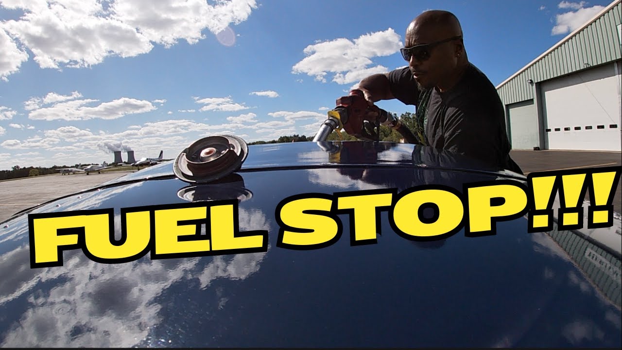Fuel Stop in Piper Cherokee 235: Step-by-Step