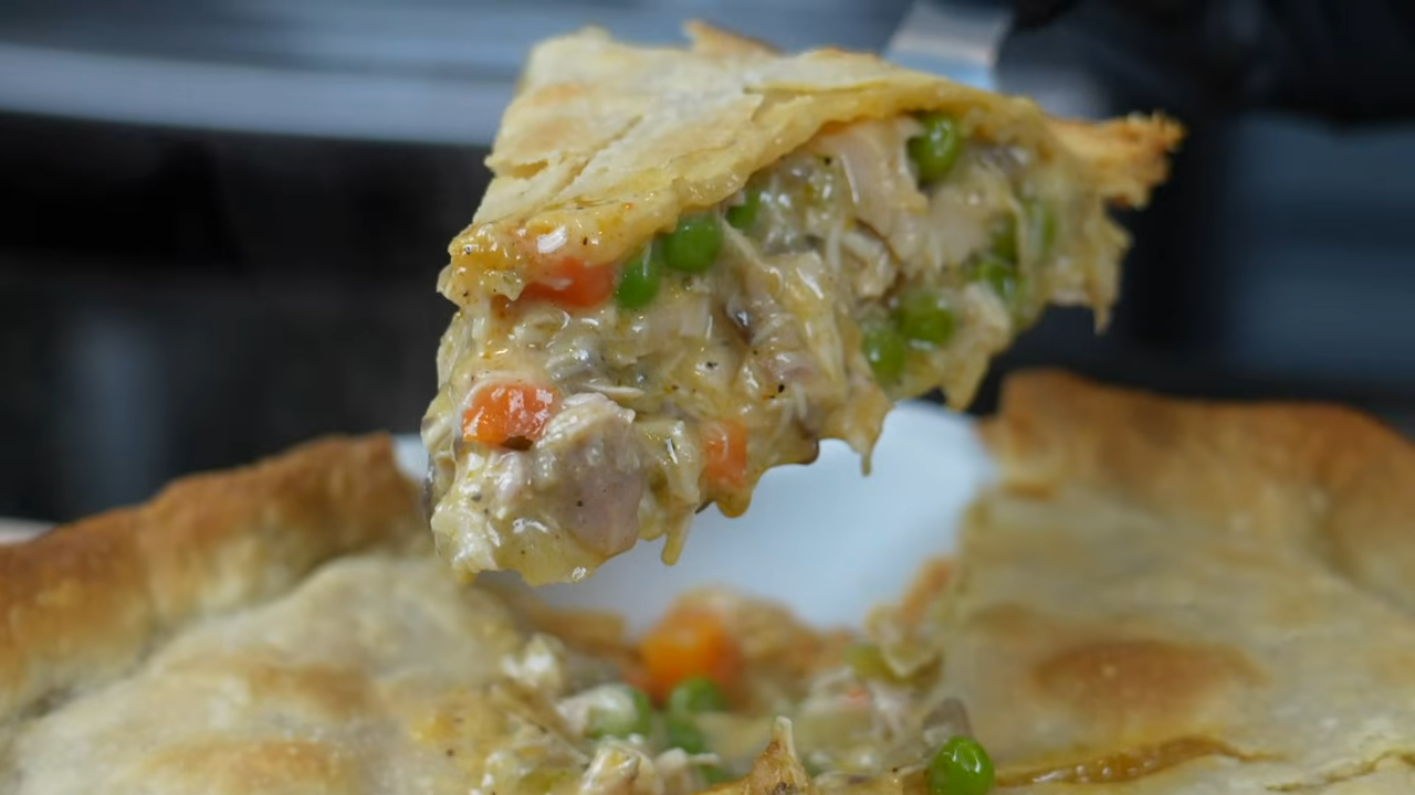 Easy chicken pot pie hack