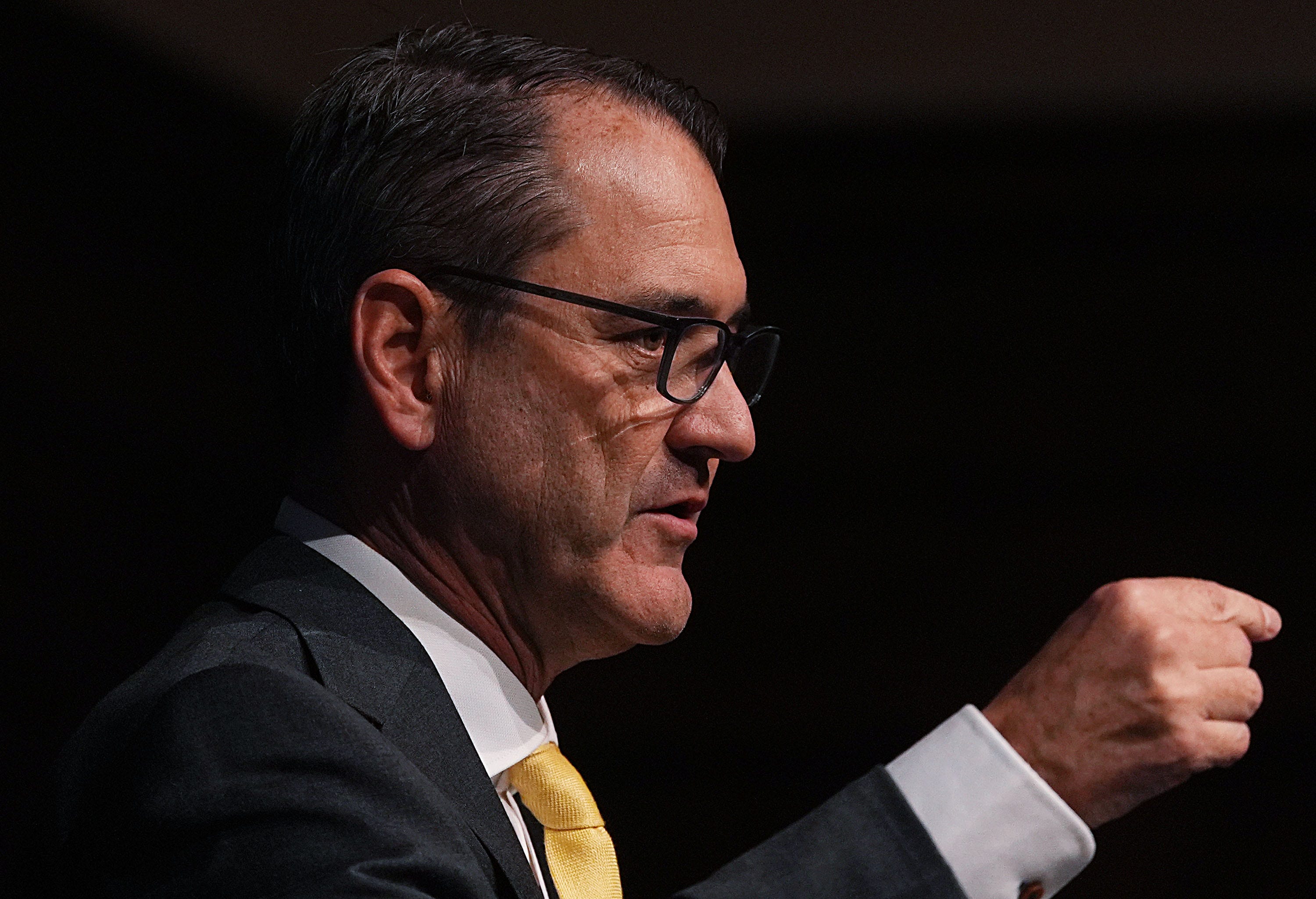 Here are 3 takeaways from Iowa State presidential candidate David Cook ...