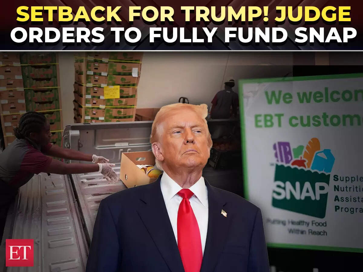 SNAP showdown! Federal judge orders Trump admin to make full November ...