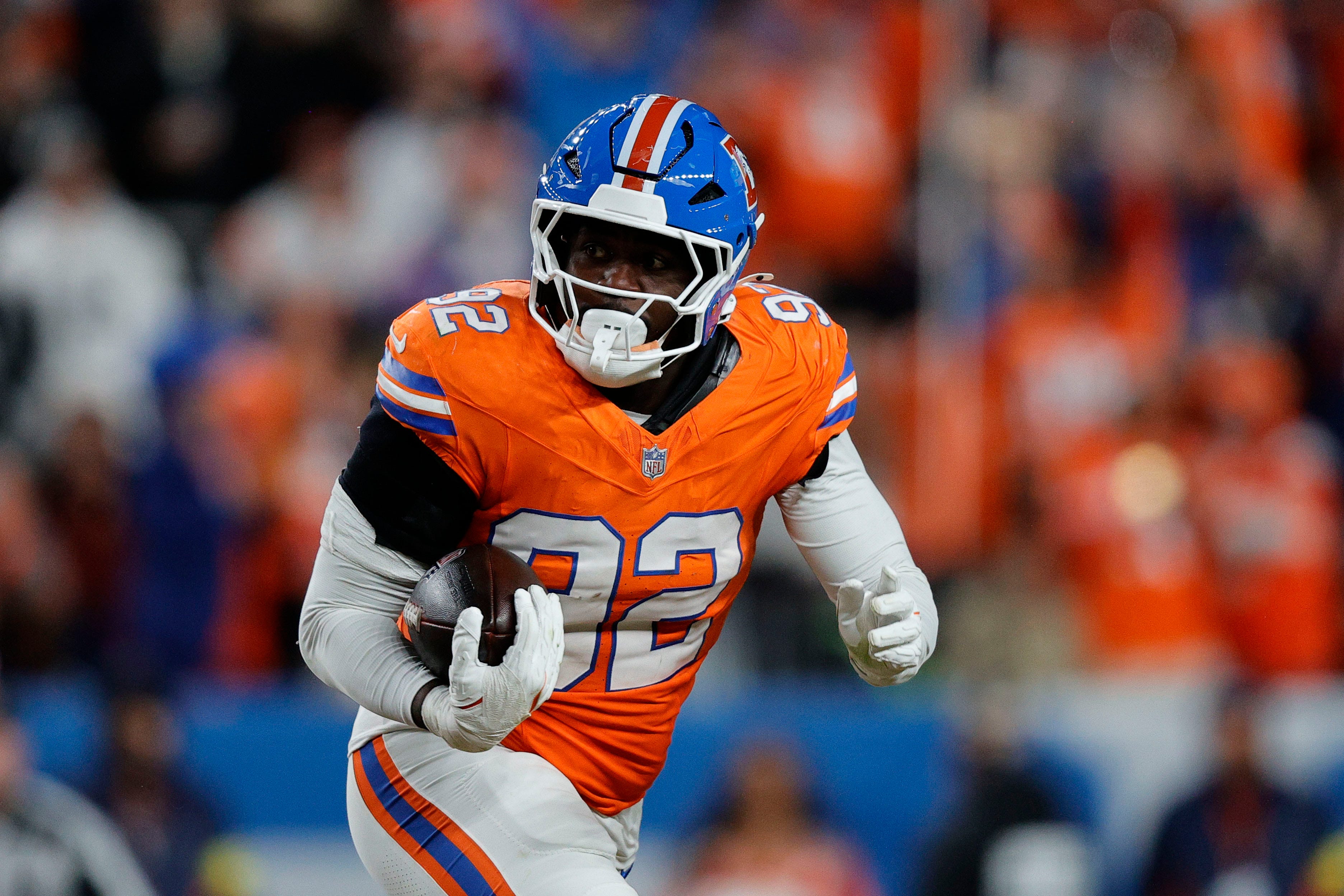 Broncos fans loved Dondrea Tillman's interception return vs. Raiders